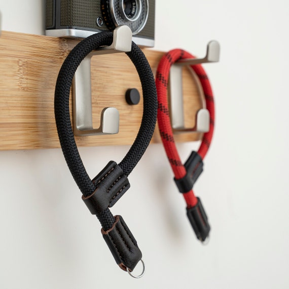 Camera wrist strap HandMade 9mm Rope Camera Strapblack | Etsy