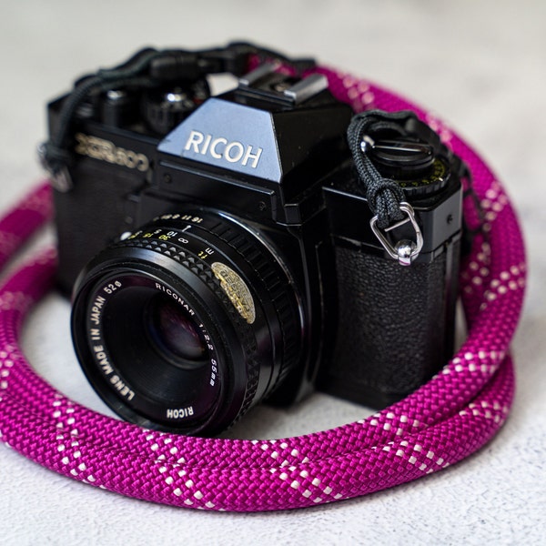Purple Camera Strap - Etsy
