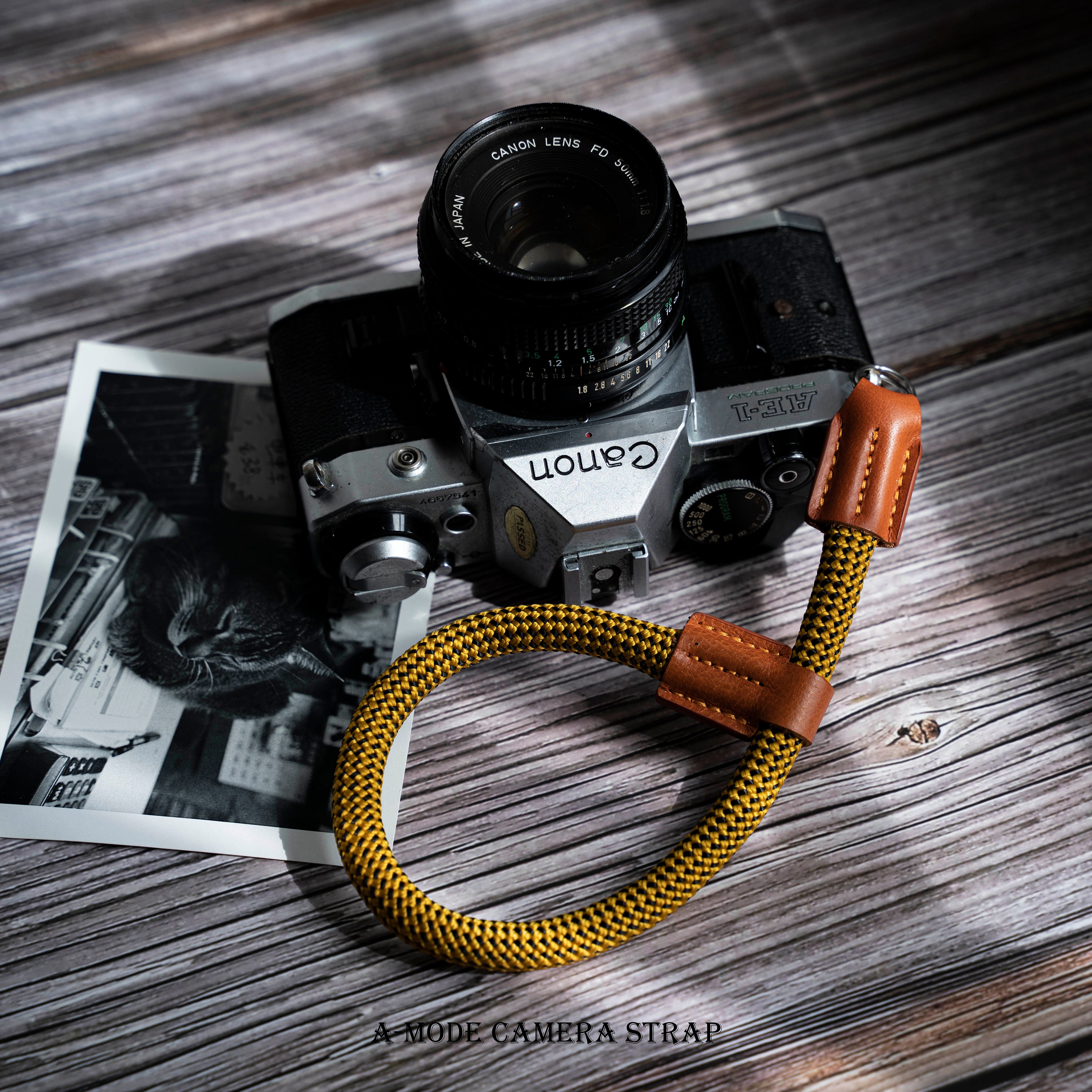 Leather Camera Wrist Strap Handmade 9mm Rope Camera Strap | Etsy