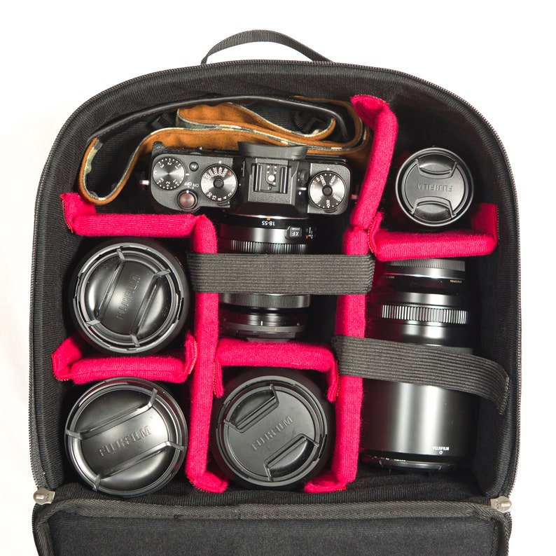 Photo Camera Insert Bag for Backpack Medium no Backpack | Etsy