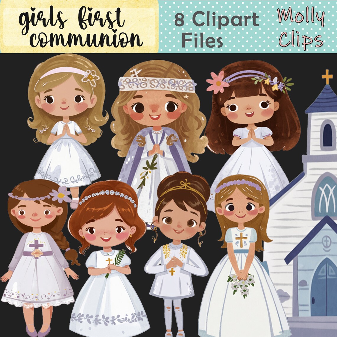 First Communion Clipart, First Communion Graphics, Clipart, Png ...