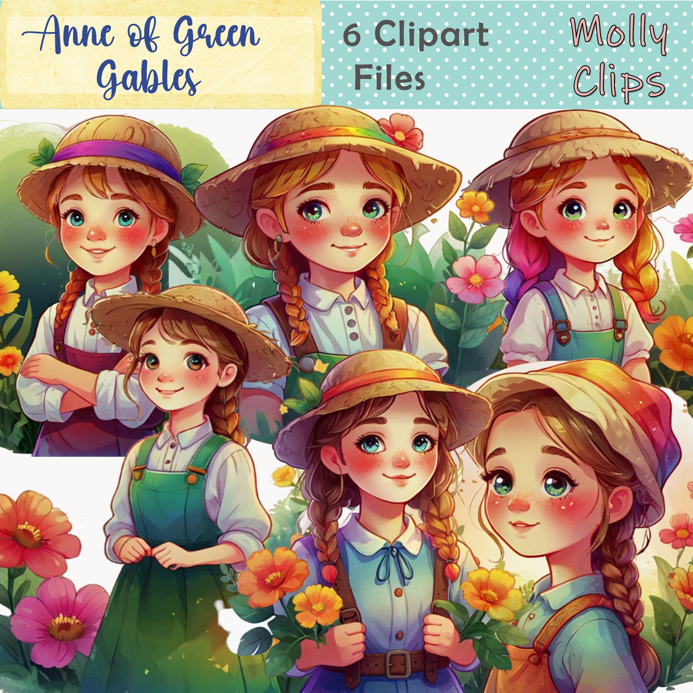 Anne of Green Gables Clipart, Anne of Green Gables Graphics, Clipart ...