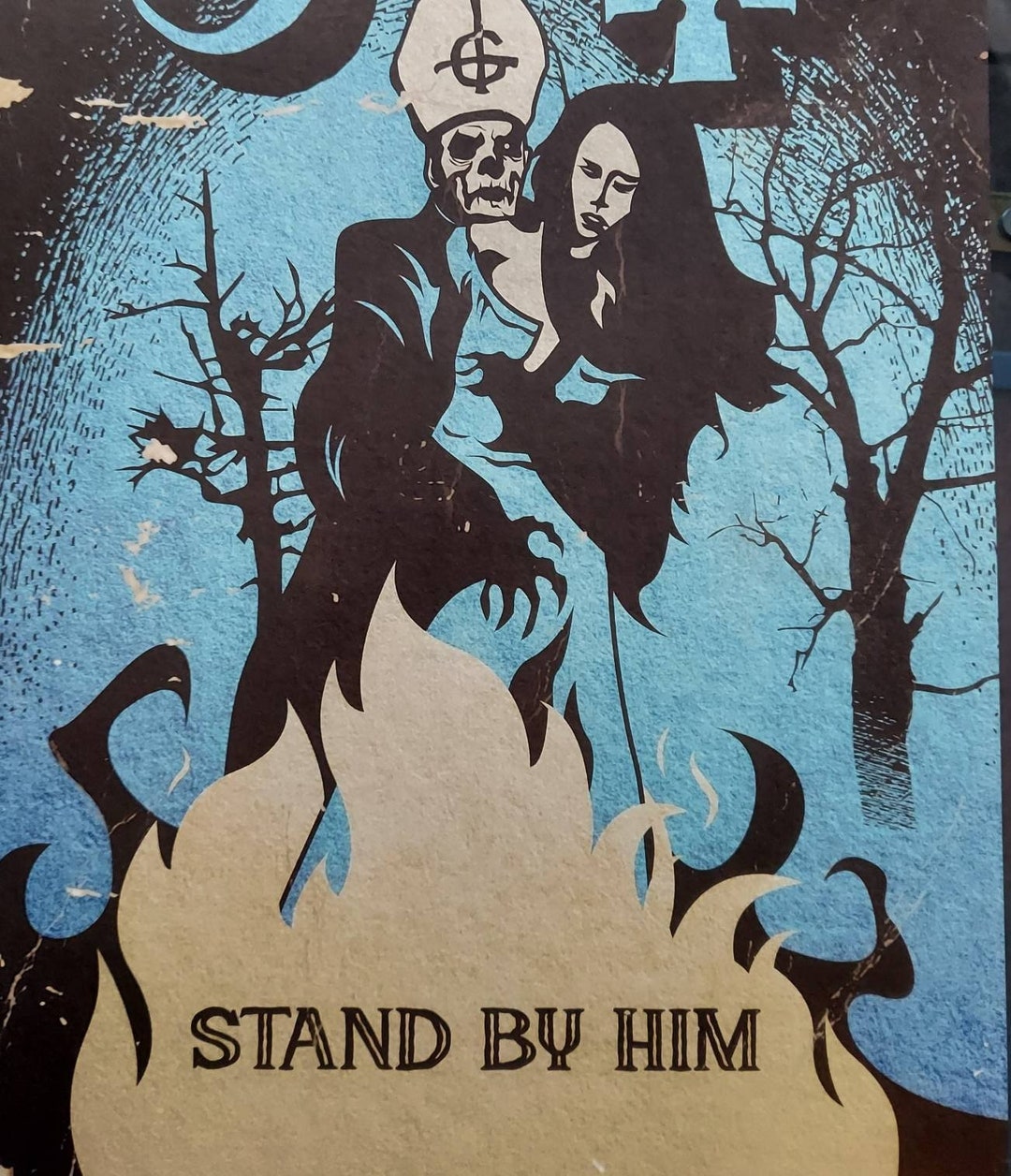 Ghost Stand by Him Print - Etsy
