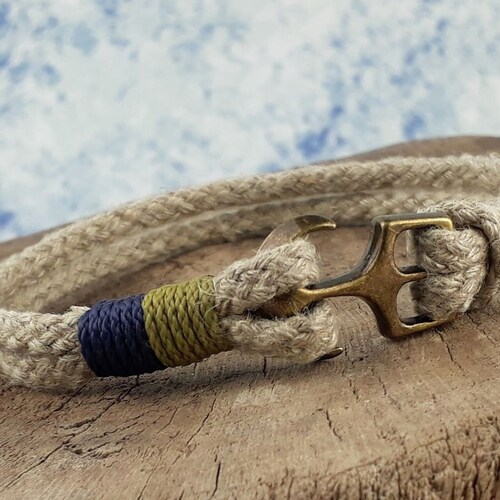 Hemp Rope Bracelet | Etsy