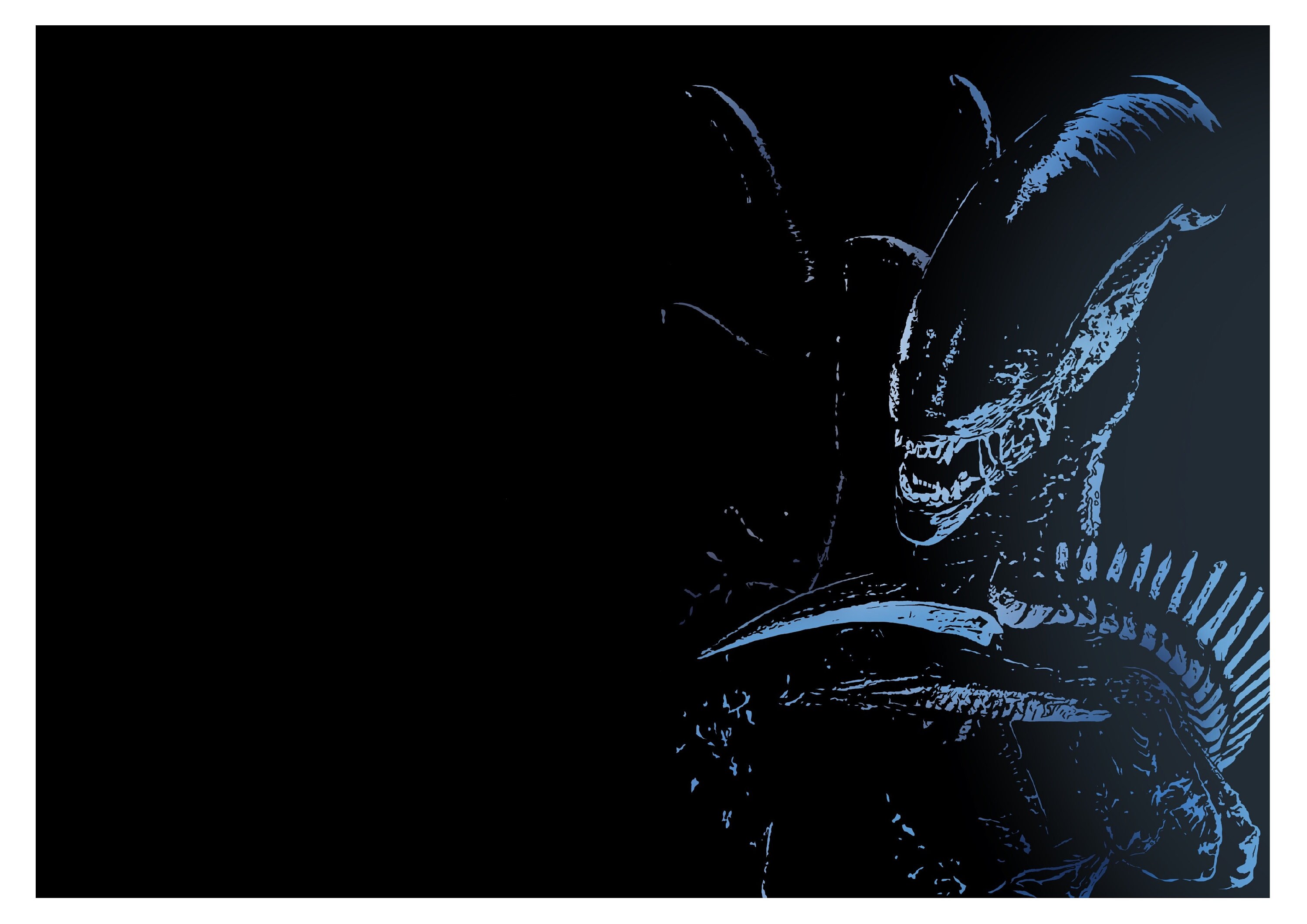 Aliens Limited Edition A4 Fine Art Print - Etsy UK