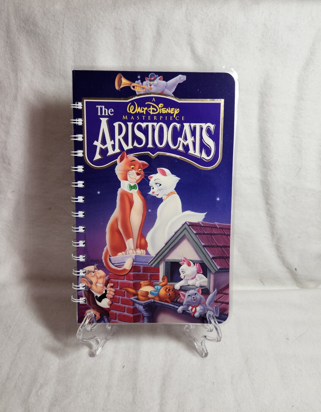 Disney's the Aristocats VHS Notebook Journal - Etsy