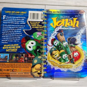 Veggie Tales Notebook: Jonah Movie VHS Case, Upcycled Journal - Etsy
