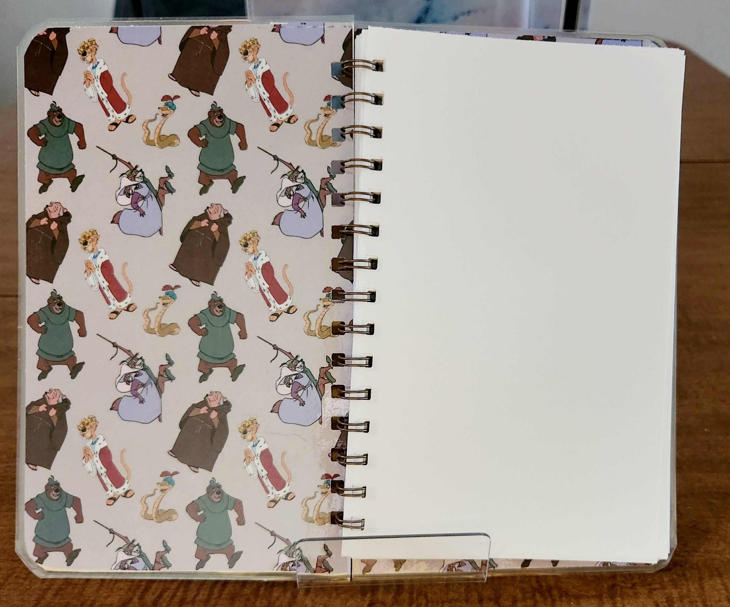 Disney's Robin Hood VHS Notebook Journal With Themed Liner Paper ...