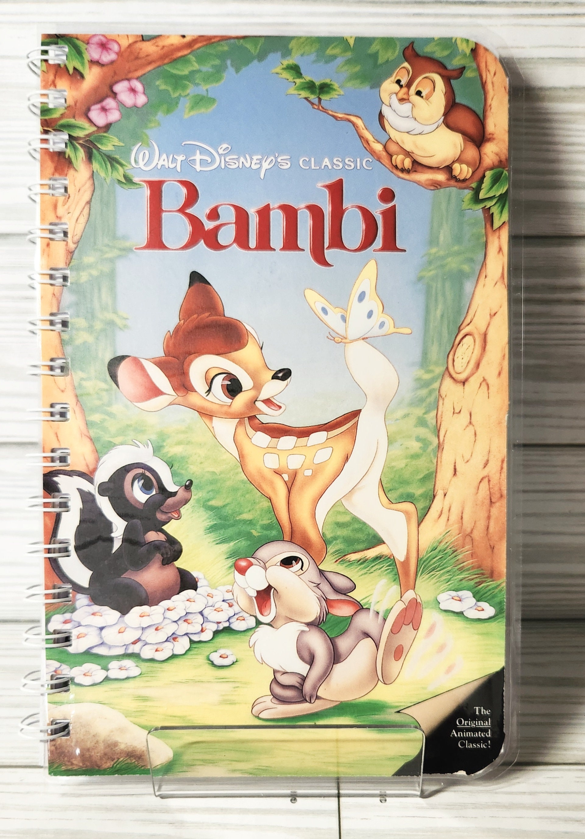 Disney's Bambi VHS Notebook Journal - Etsy