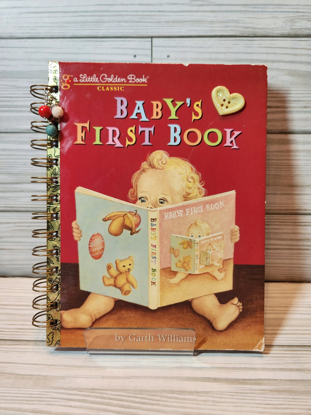 Baby's First Book Golden Book Notebook Journal - Etsy