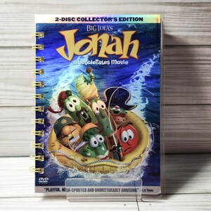 Veggie Tales Sketch Book Jonah - a Veggie Tales Movie - Etsy