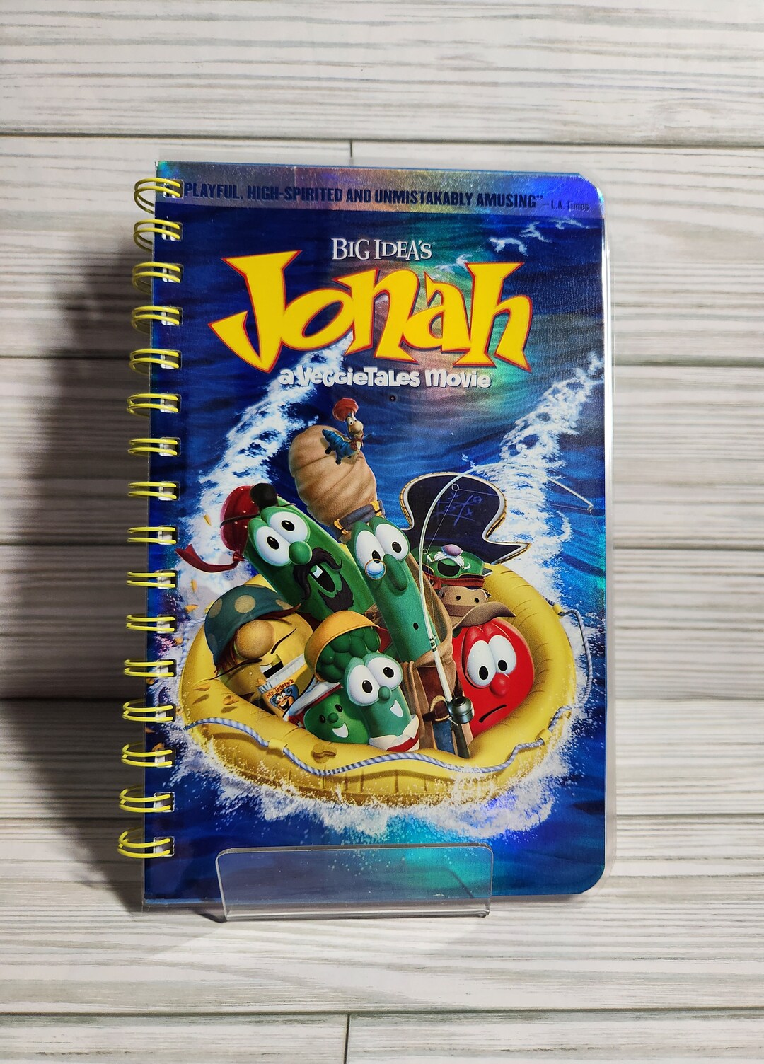 Veggie Tales Notebook: Jonah Movie VHS Case, Upcycled Journal - Etsy