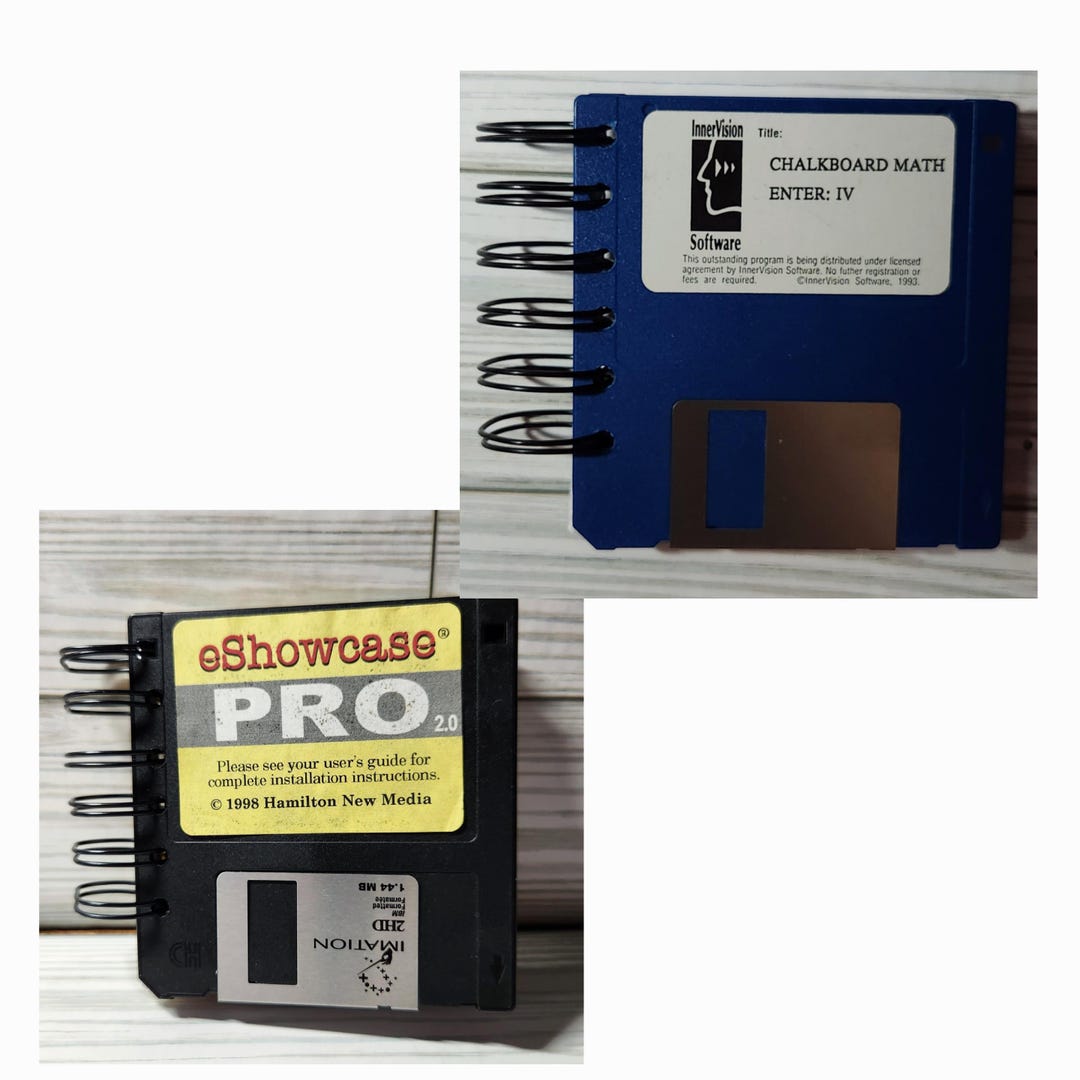 Upcycled 3.5" Floppy Disk Memo Pad: Geek Gift - Etsy