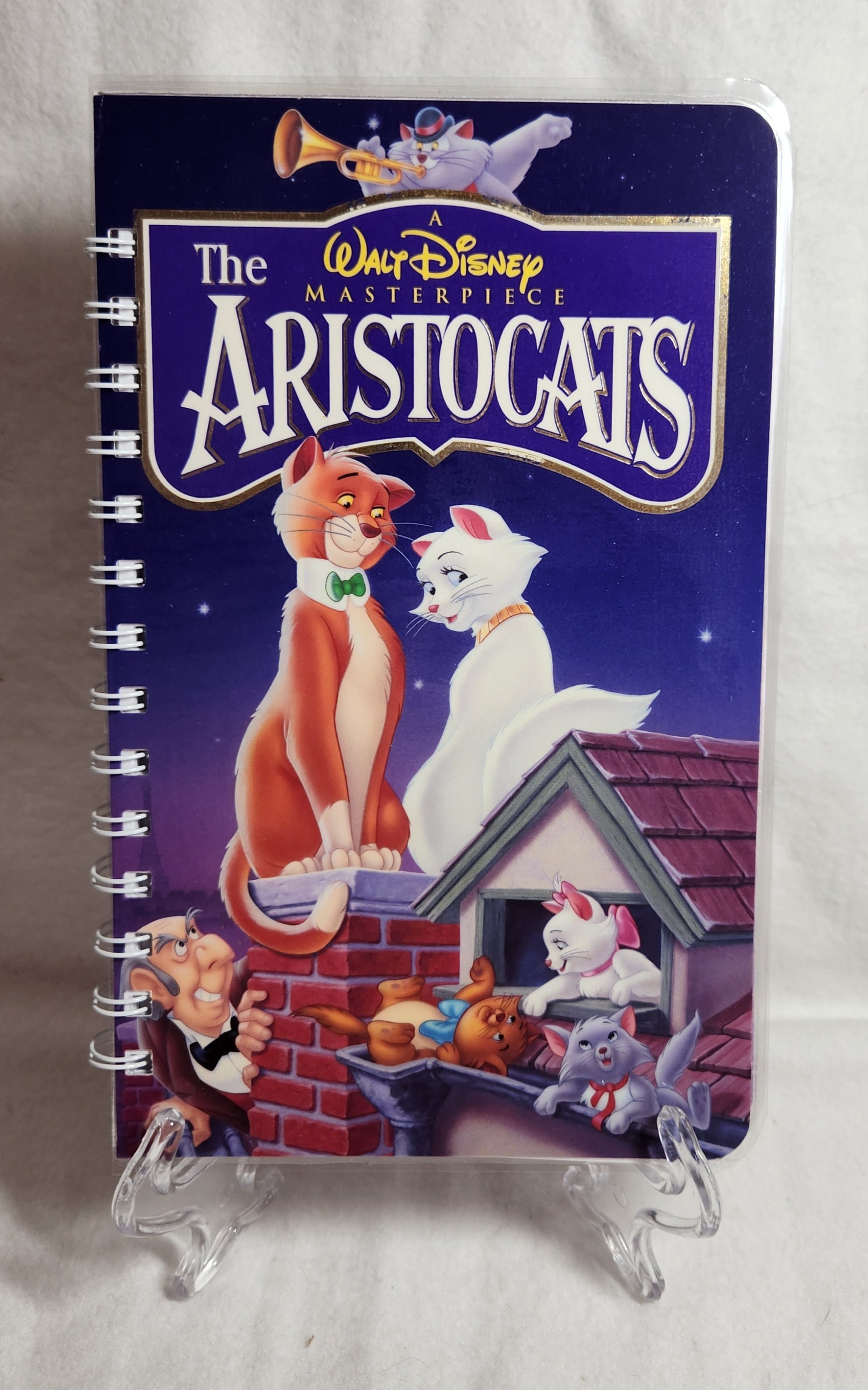 Disney's the Aristocats VHS Notebook Journal - Etsy