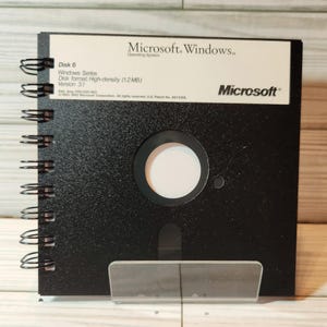 5.25" Floppy Disk Notebook Memo Pad - Office and Tax Programs - Etsy