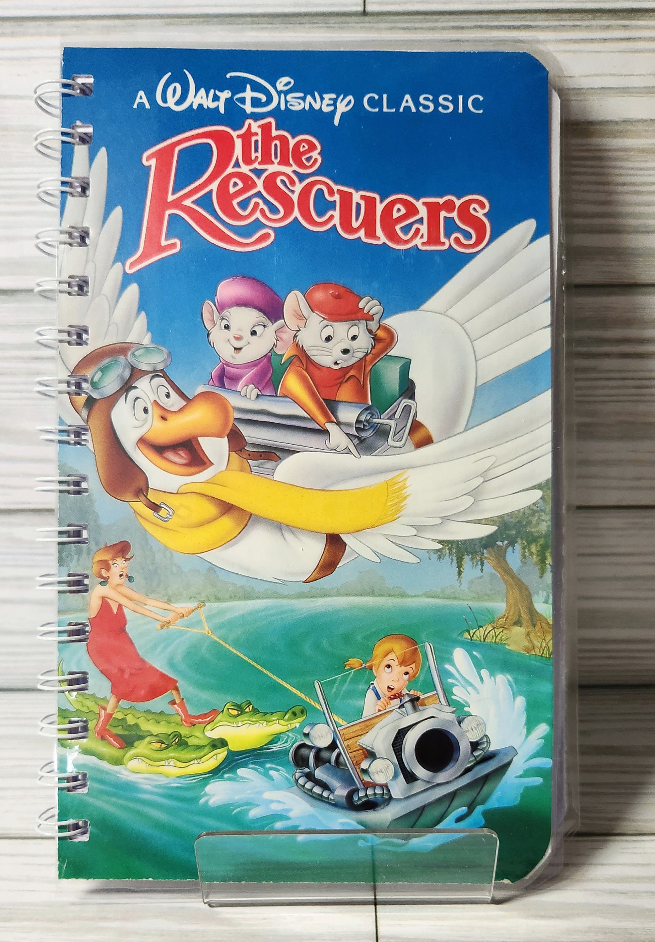 Disney's the Rescuers VHS Notebook Journal - Etsy