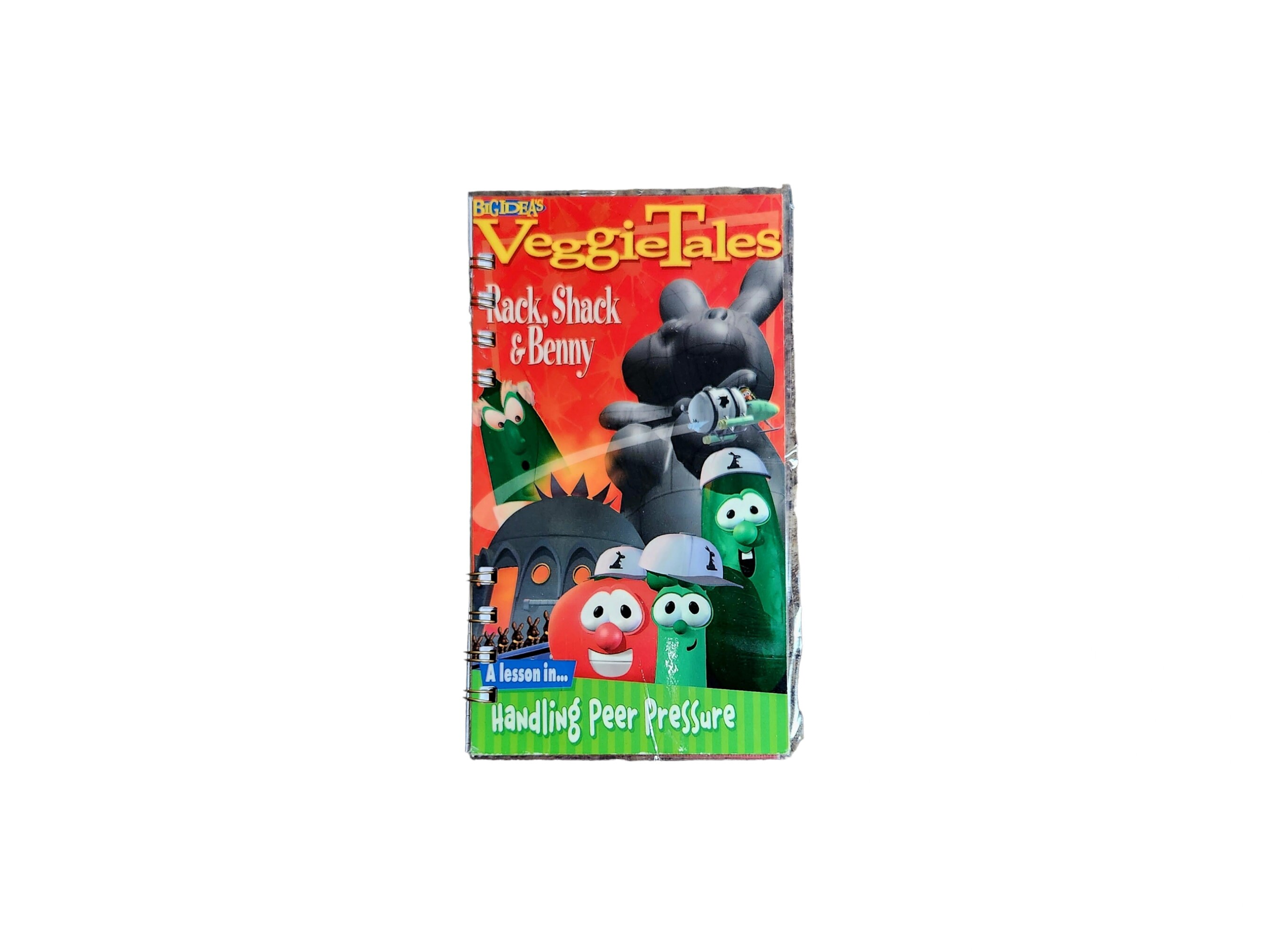Veggie Tales Notebook Journal Rack Shack & Benny a Lesson - Etsy