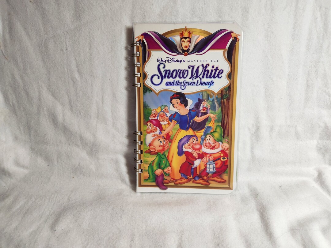 Disney's Snow White VHS Notebook Journal - Etsy