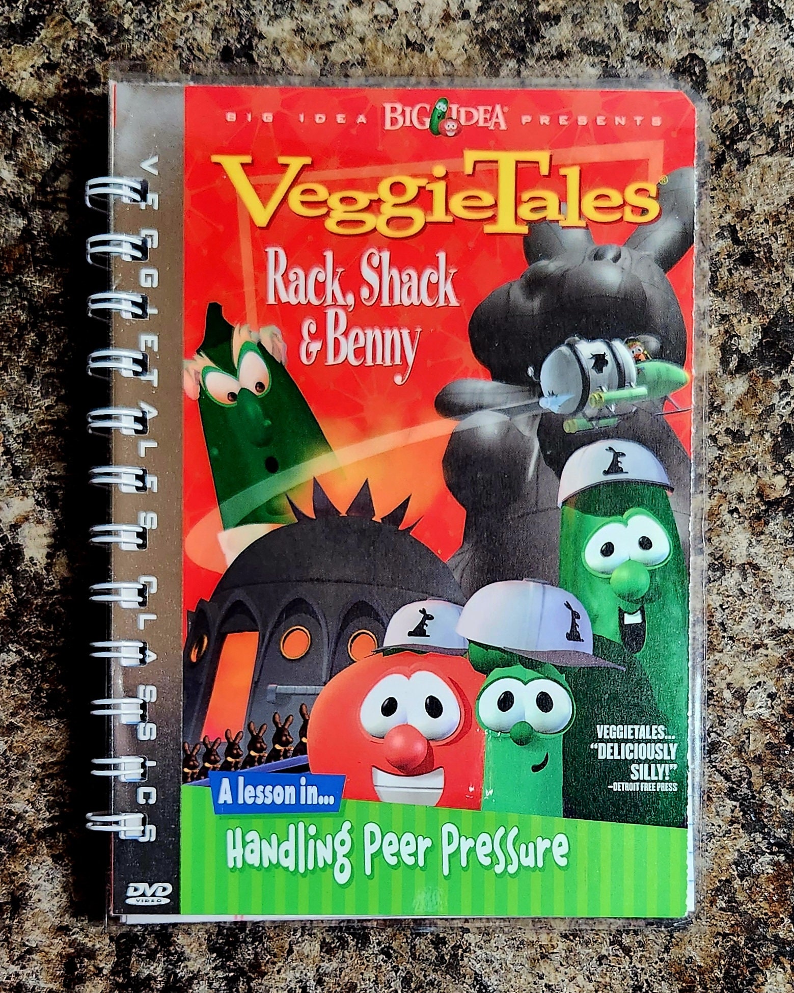 Veggietales Rack Shack And Benny Dvd