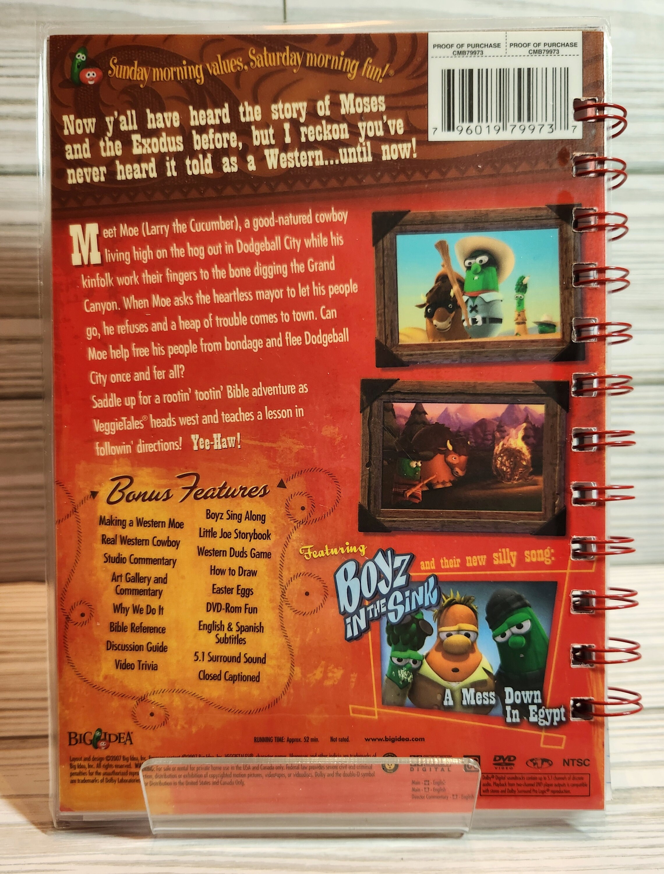 Veggie Tales Notebook Journal Moe and the Big Exit A Lesson in Followin ...