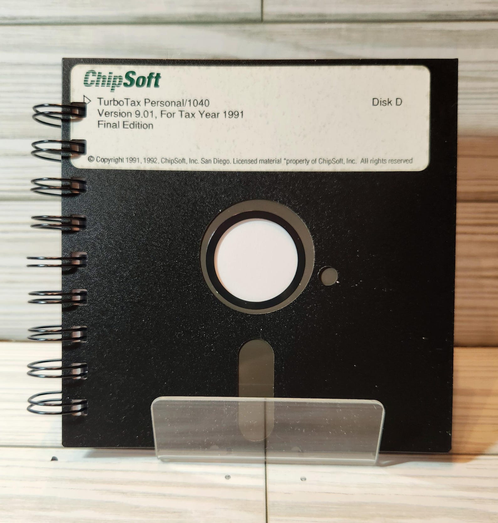 5.25" Floppy Disk Notebook Memo Pad - Office and Tax Programs - Etsy
