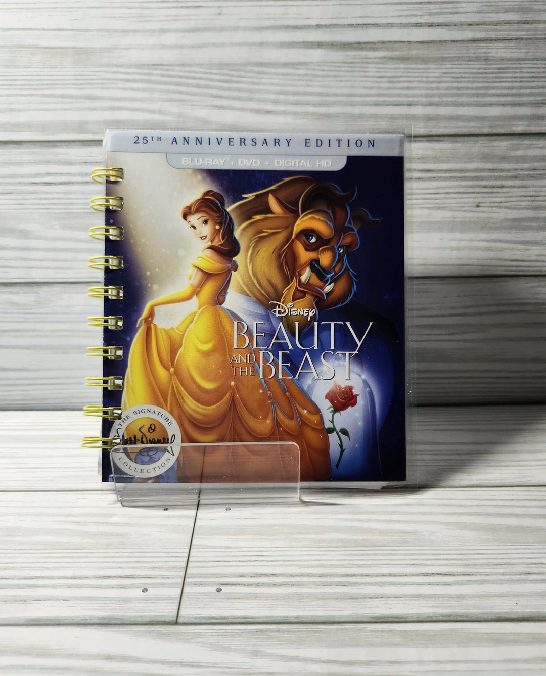 Disney Beauty & the Beast Mini Journal Notepad Autograph Book - Etsy