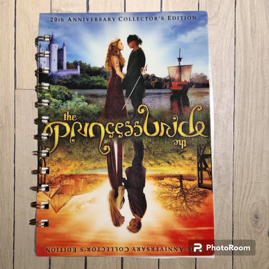 The Princess Bride DVD Journal - Etsy