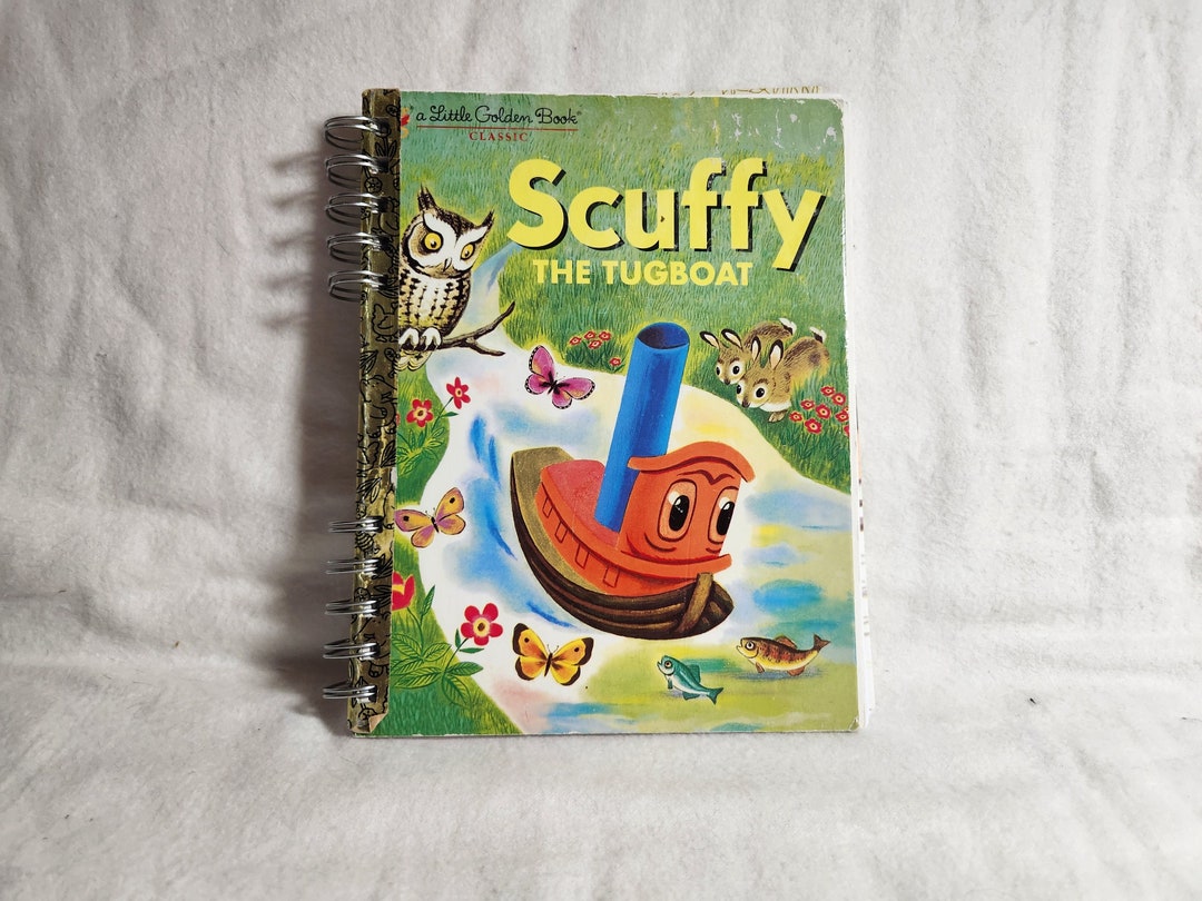 Scuffy the Tugboat Little Golden Book Notebook Journal - Etsy
