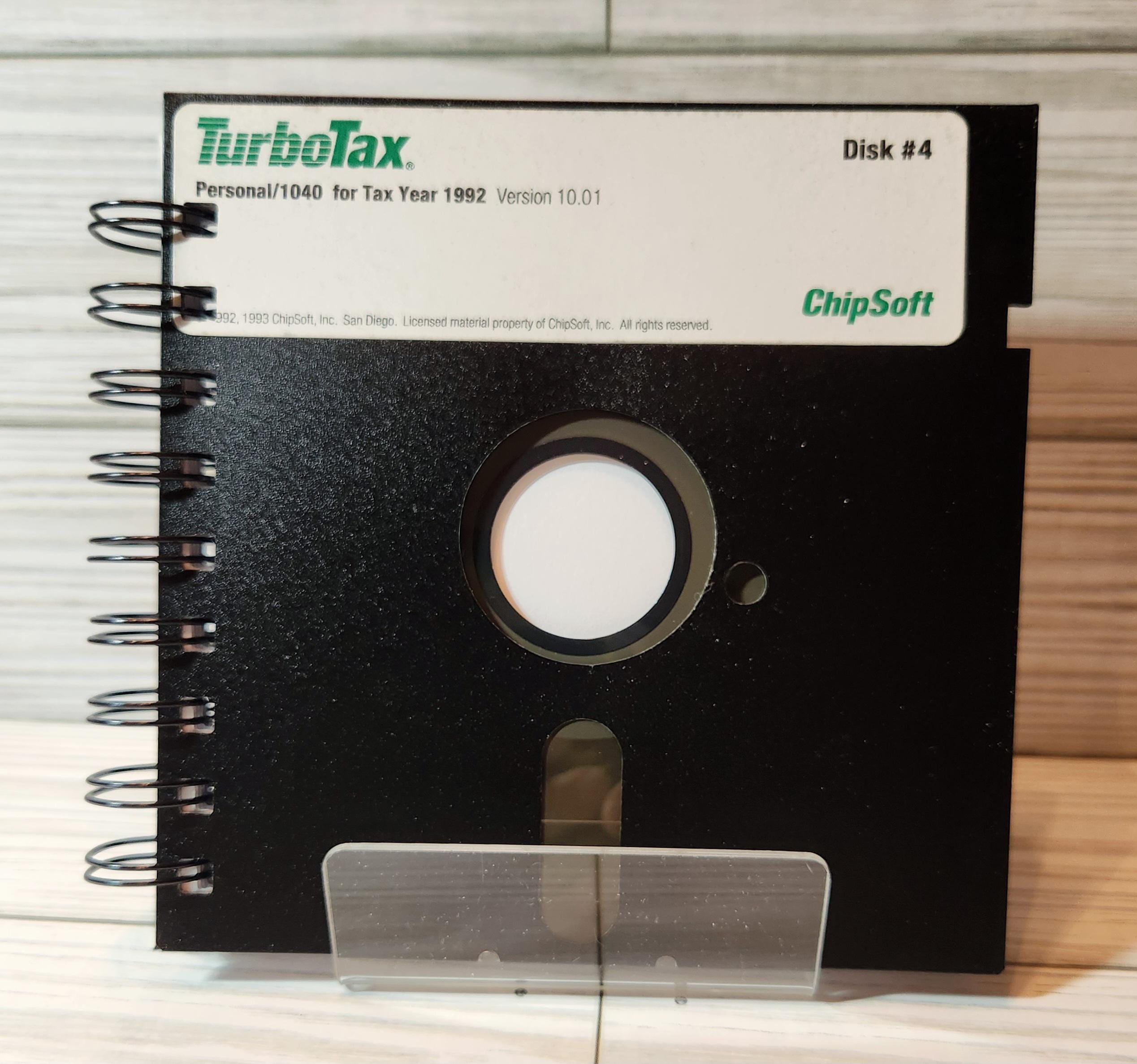 5.25" Floppy Disk Notebook Memo Pad - Office and Tax Programs - Etsy