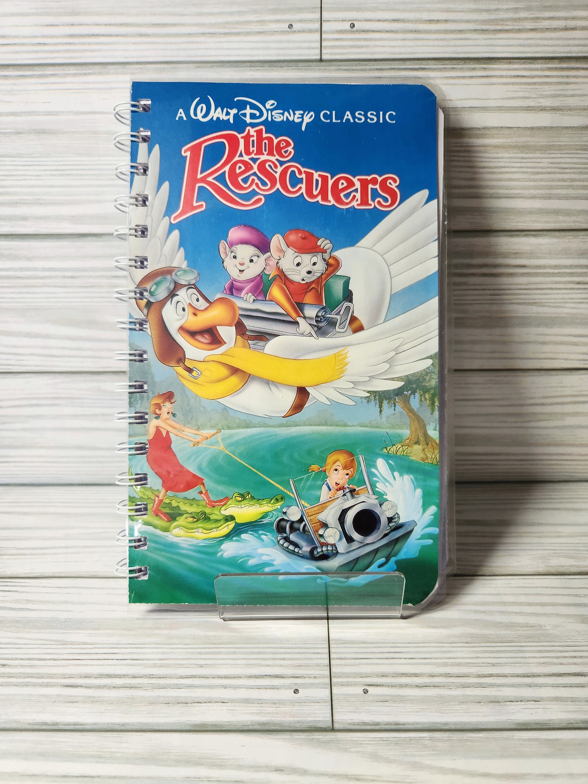 Disney's the Rescuers VHS Notebook Journal - Etsy