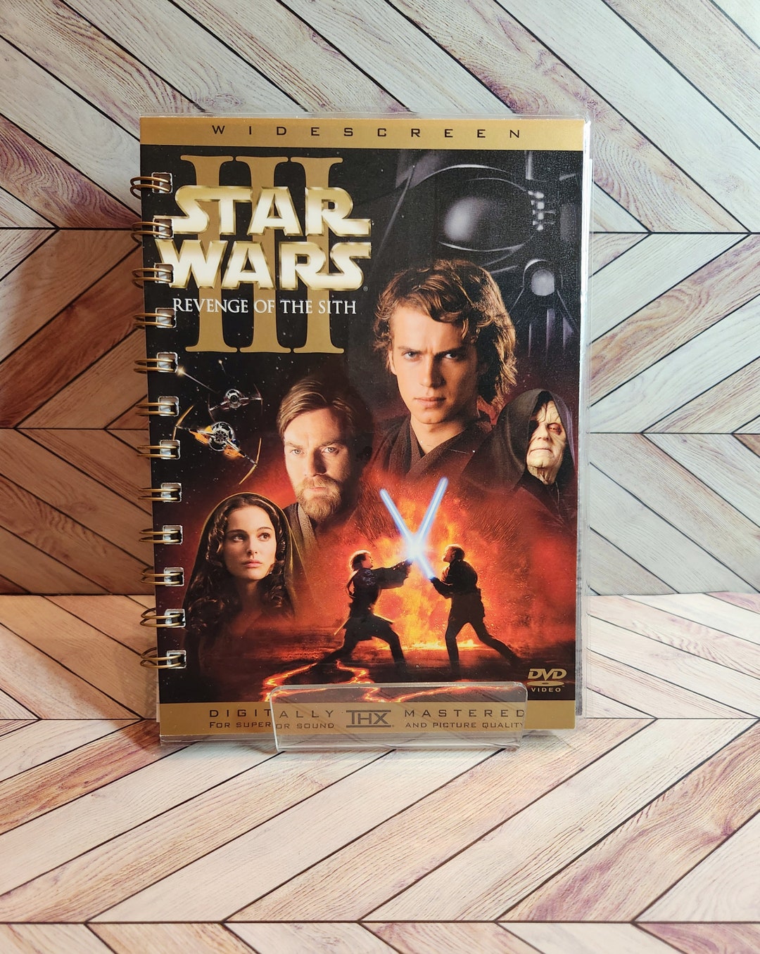 Star Wars III Revenge of the Sith DVD Journal - Etsy