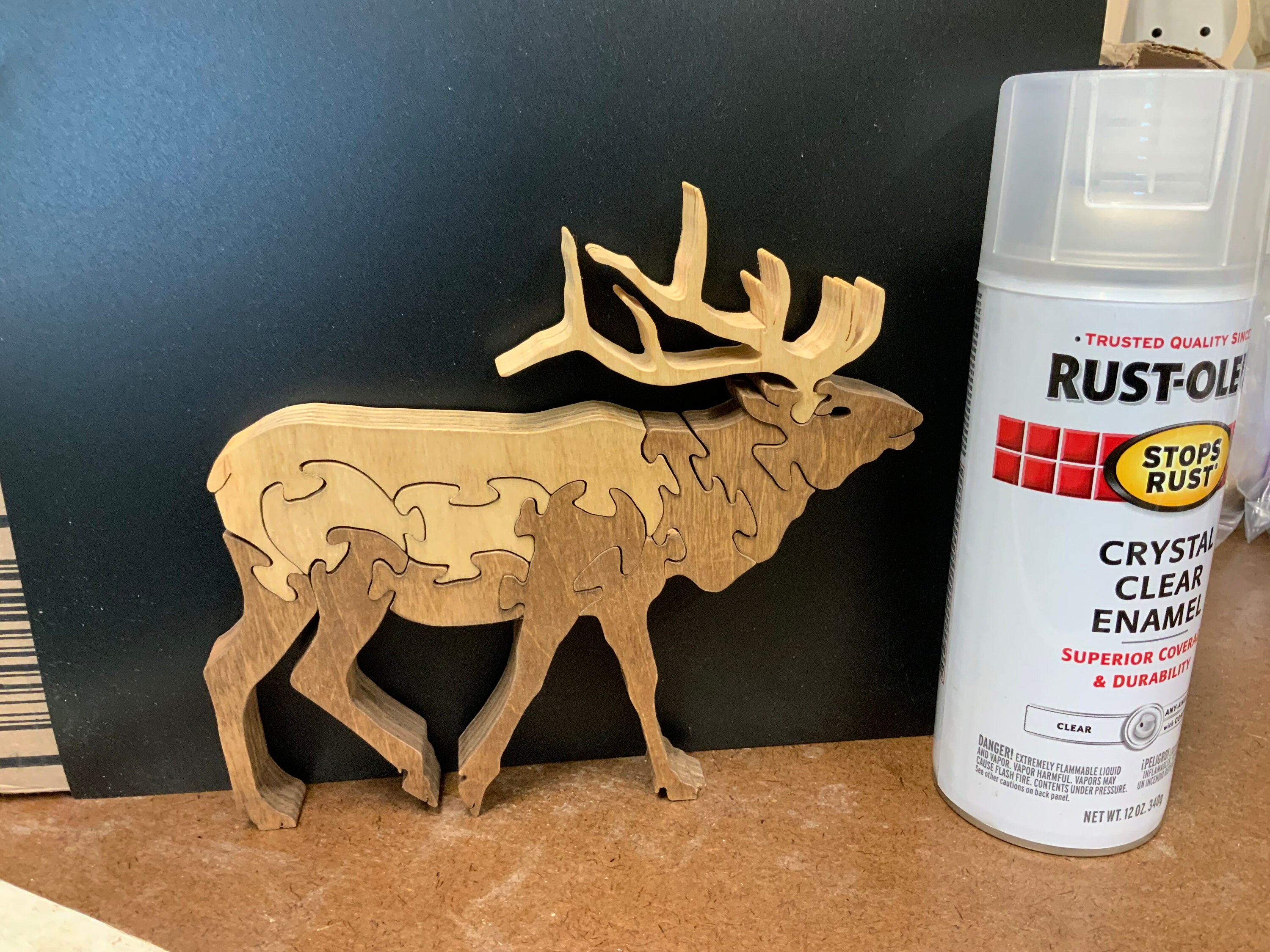 Elk Puzzle - Etsy