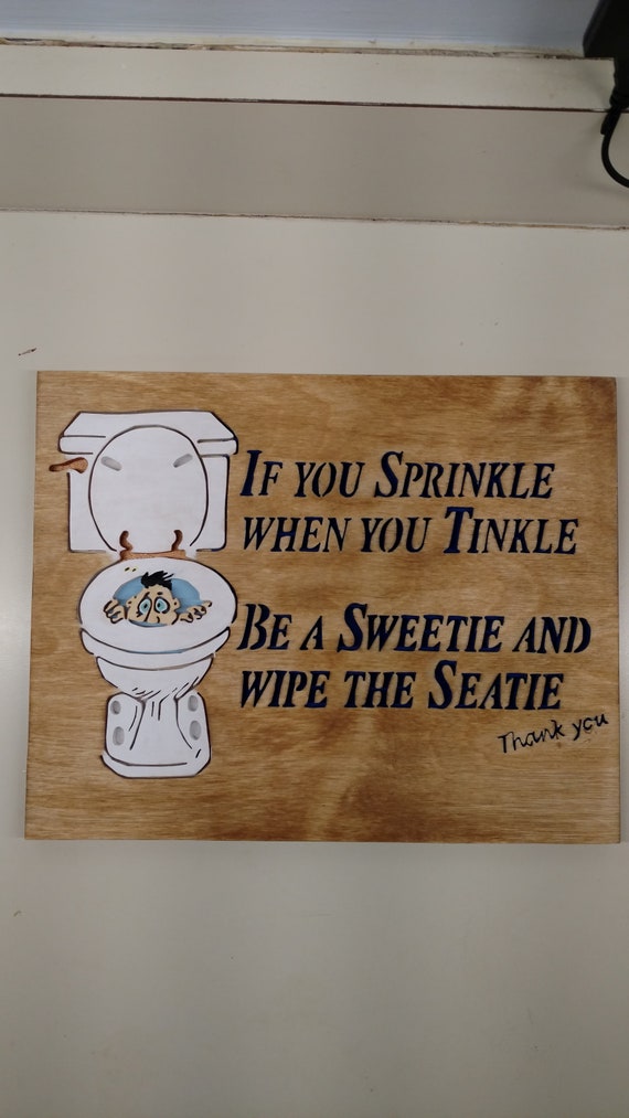 Sprinkle When You Tinkle | Etsy