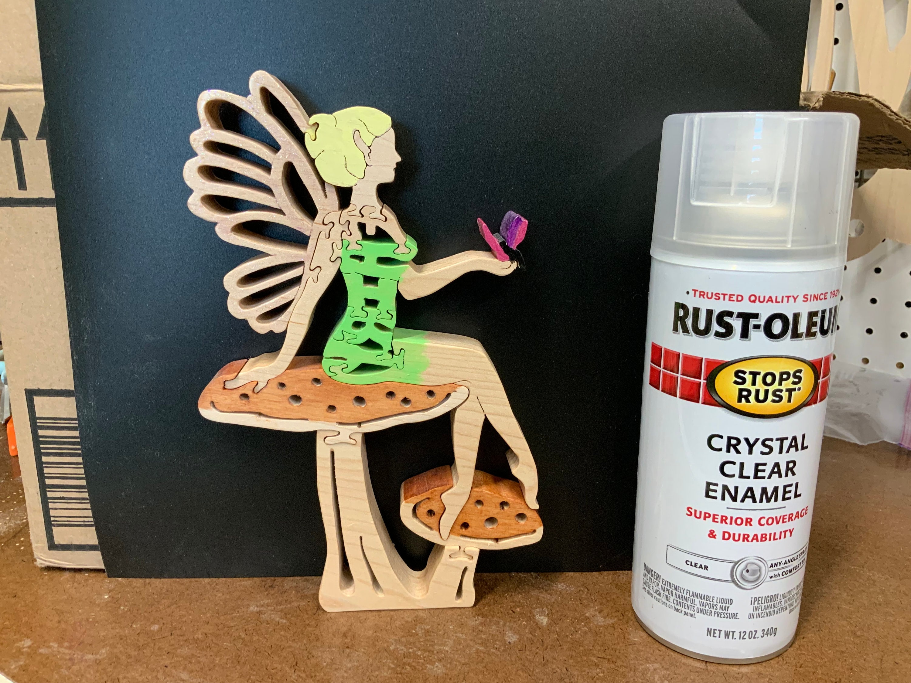 Fairy Sitting on Toadstools - Etsy