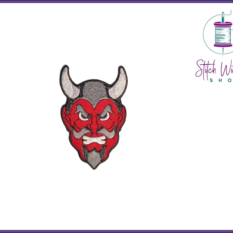 Red Devil Patch - Etsy