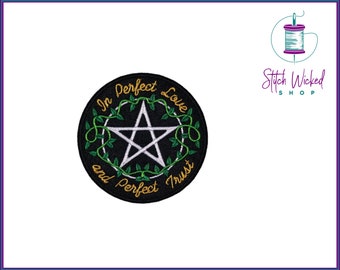 2 Iron on Pentacle Patches, Witch, Witch Craft, Wiccan, Pagan - Etsy Canada