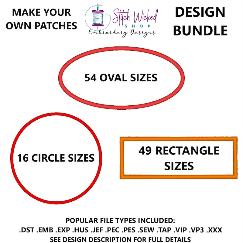 Applique Patch Border File - Etsy