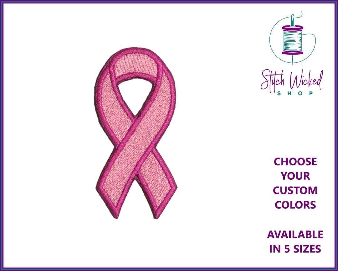 Custom Awareness Ribbon Patch, Embroidered Patch, Disability Awareness ...