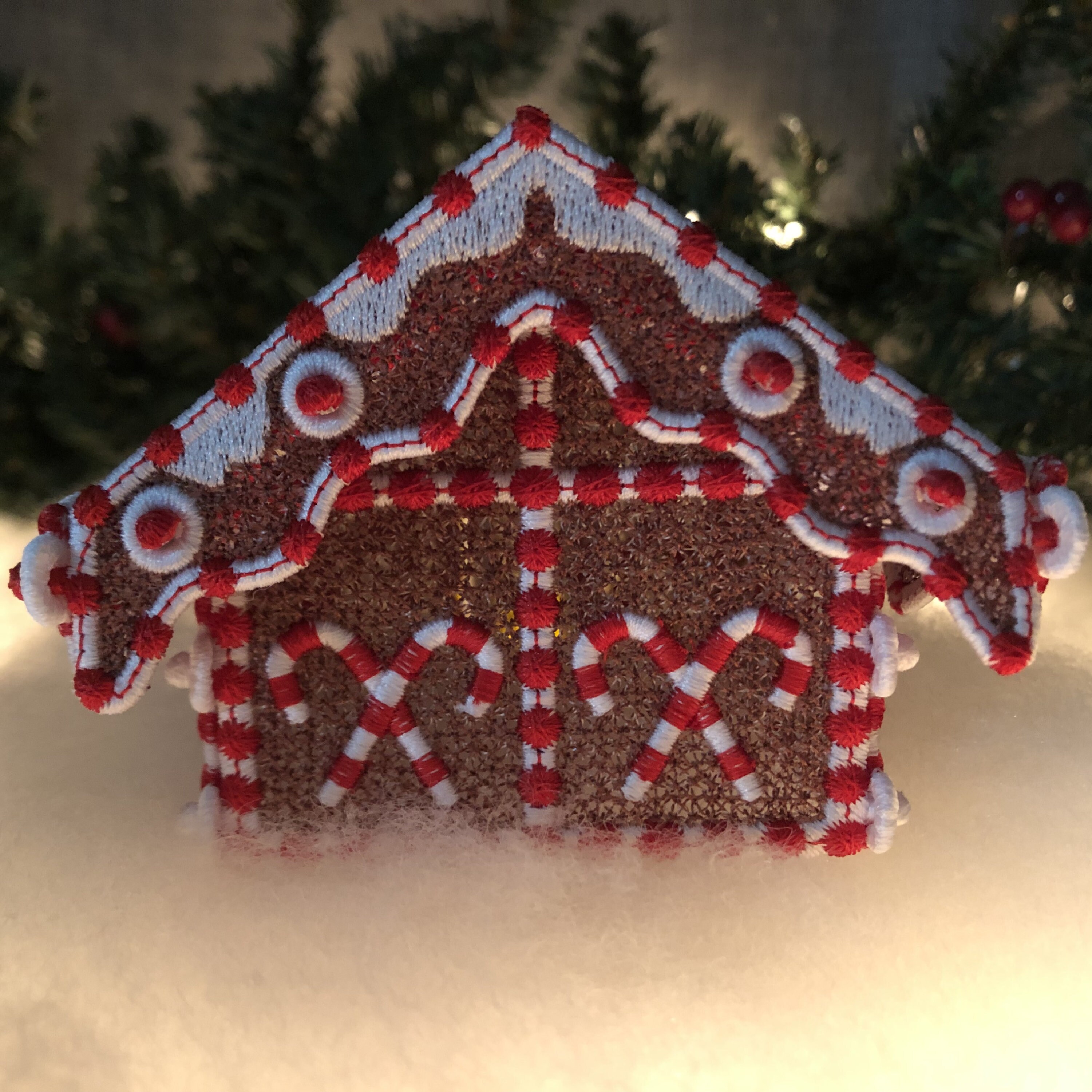 FSL Gingerbread House Machine Embroidery Design, Free Standing Lace ...
