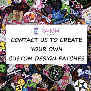 Custom Name Patch, Custom Made Patches for Name Tags and Labels, Choose ...