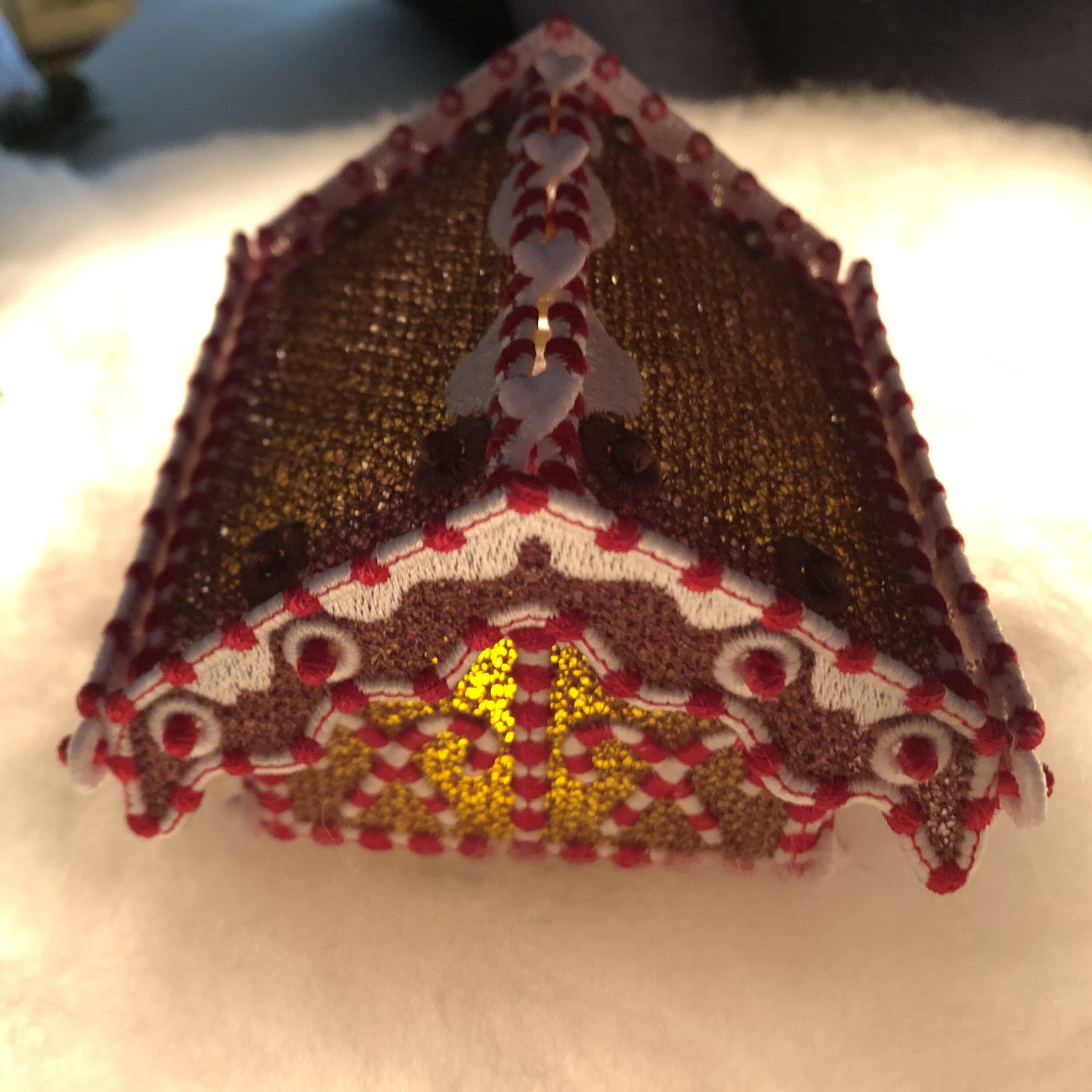 FSL Gingerbread House Machine Embroidery Design, Free Standing Lace ...