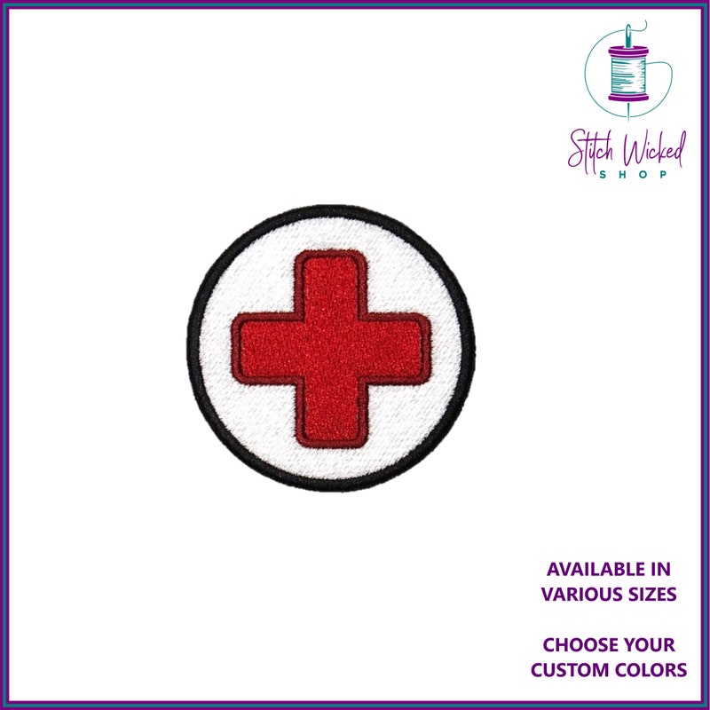 Red Cross Patch - Etsy