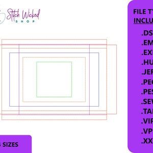 Basting Stitch Box Machine Embroidery Designs, Basting Stitch ...