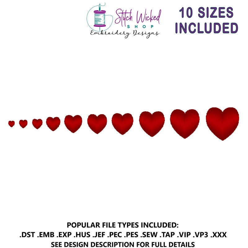 Mini Hearts - Etsy
