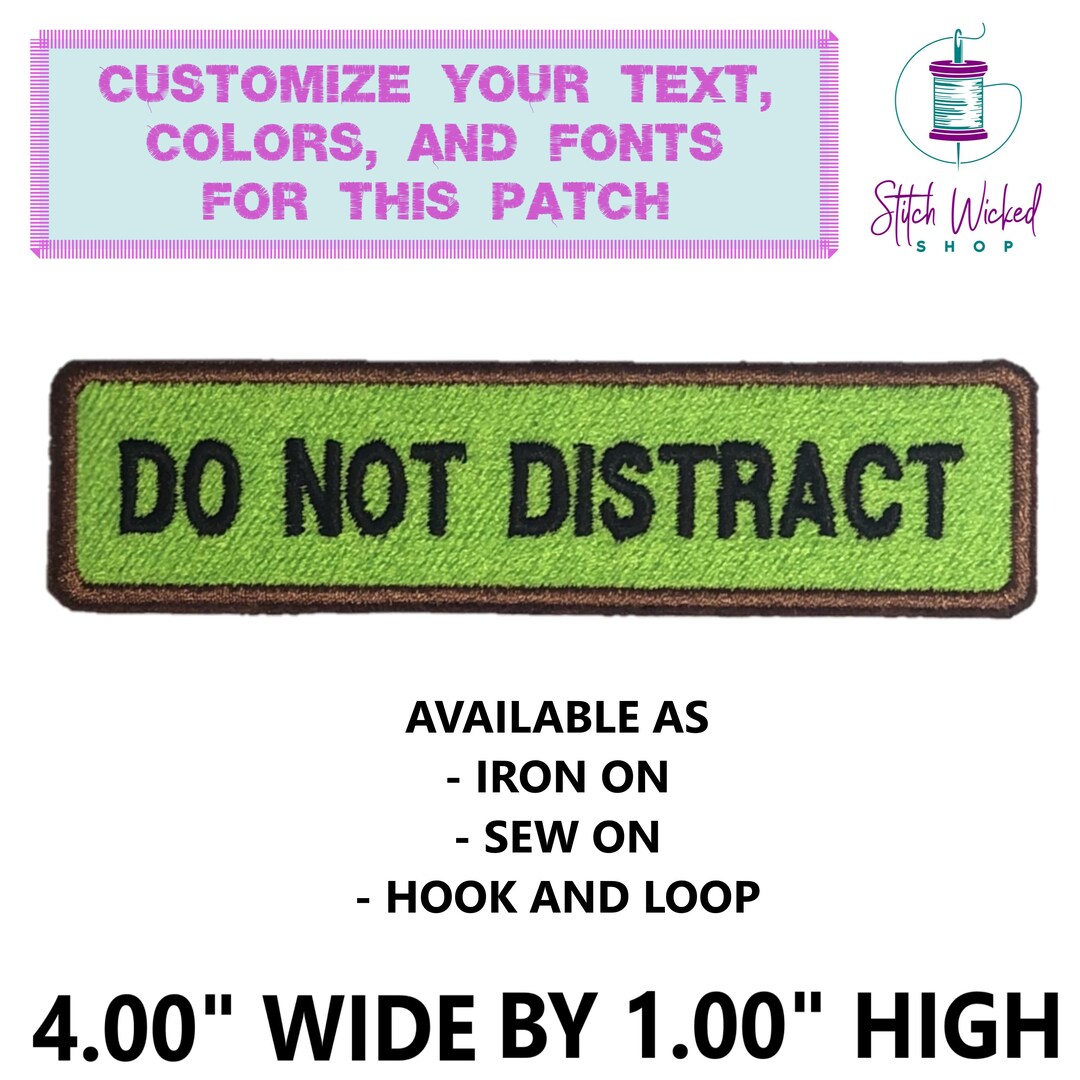 Tactical Name Patch, 1 Inch High Custom Length, Custom Name Tape ...