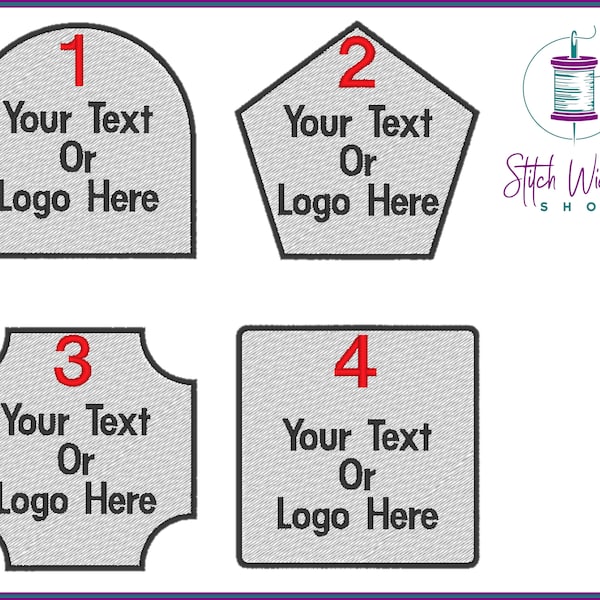 Embroidered Patches Custom Font - Etsy