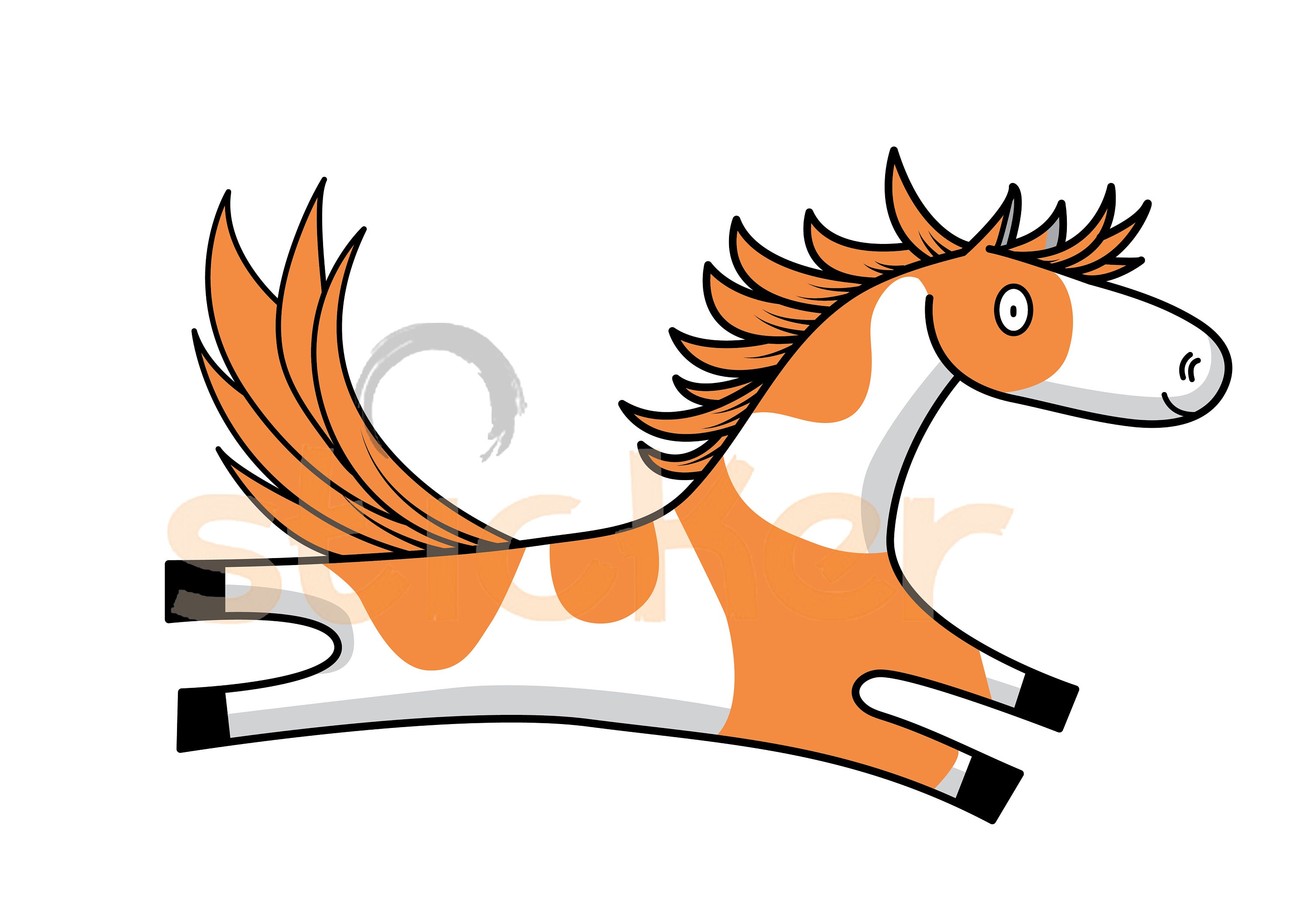 Noni the Pony Illustration / Digital Print / INSTANT DOWNLOAD | Etsy