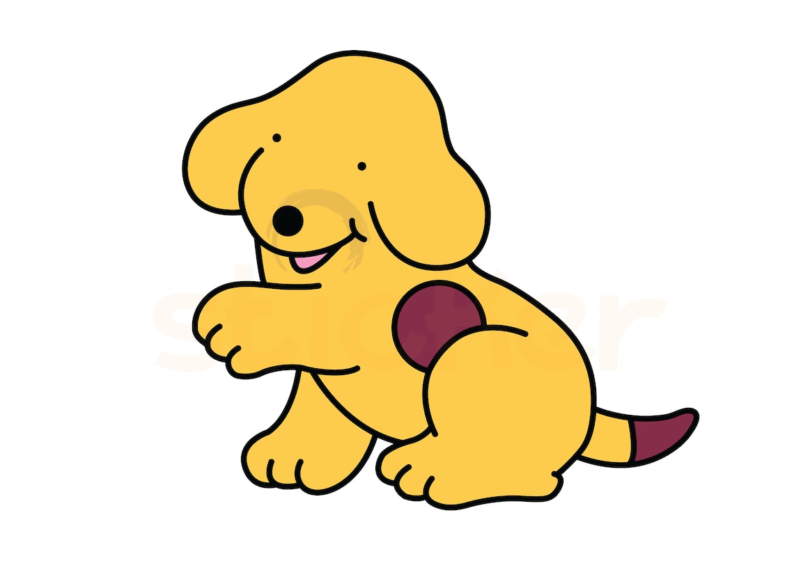 Spot the Dog Illustration Digital Print Print INSTANT | Etsy