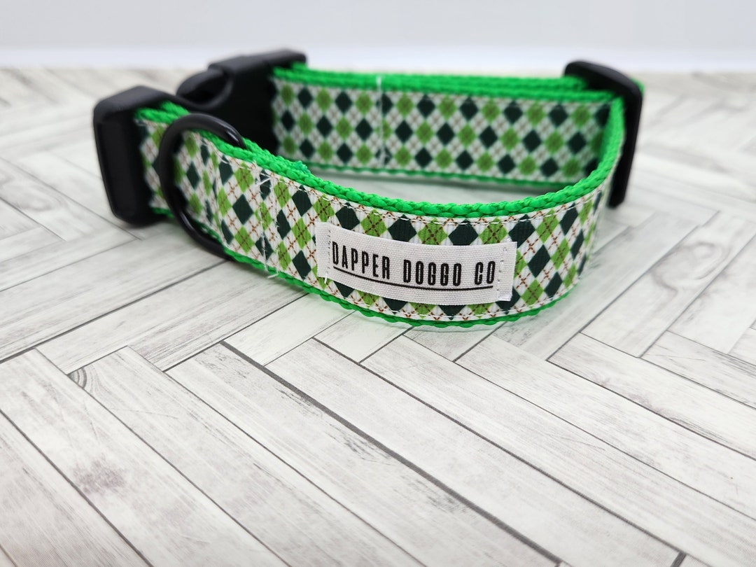 1" St. Patty's Dog Collar Dog Collar Quick Release Hardware, Adjustable ...
