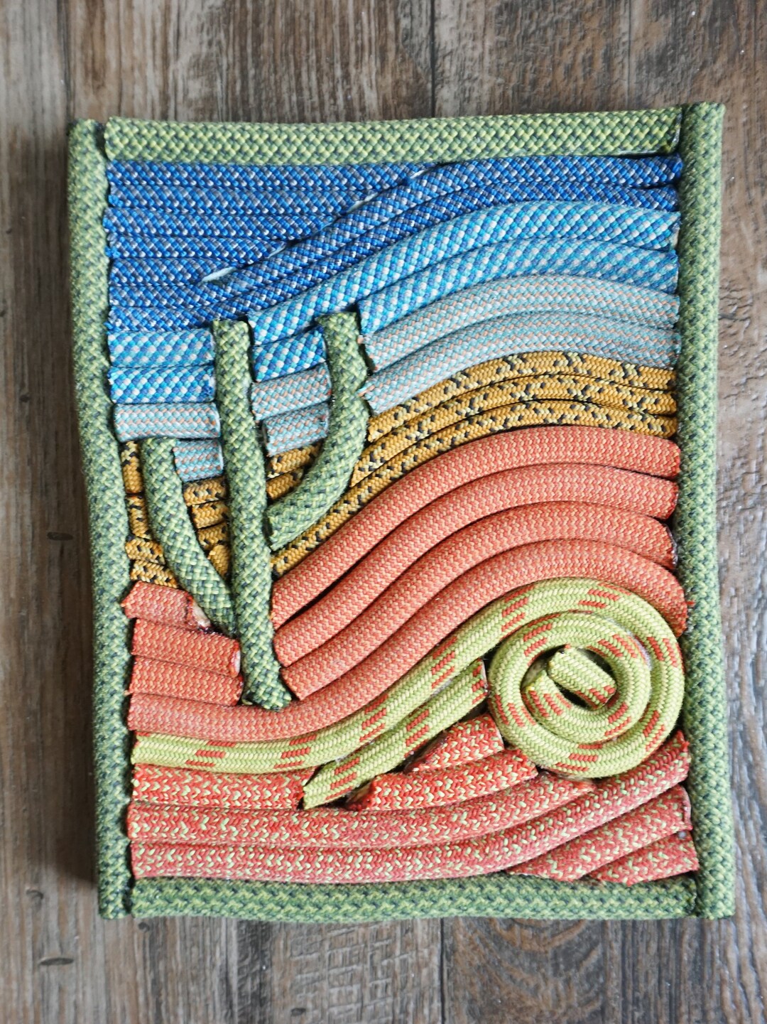 Recycled Climbing Rope Wall Art - Etsy